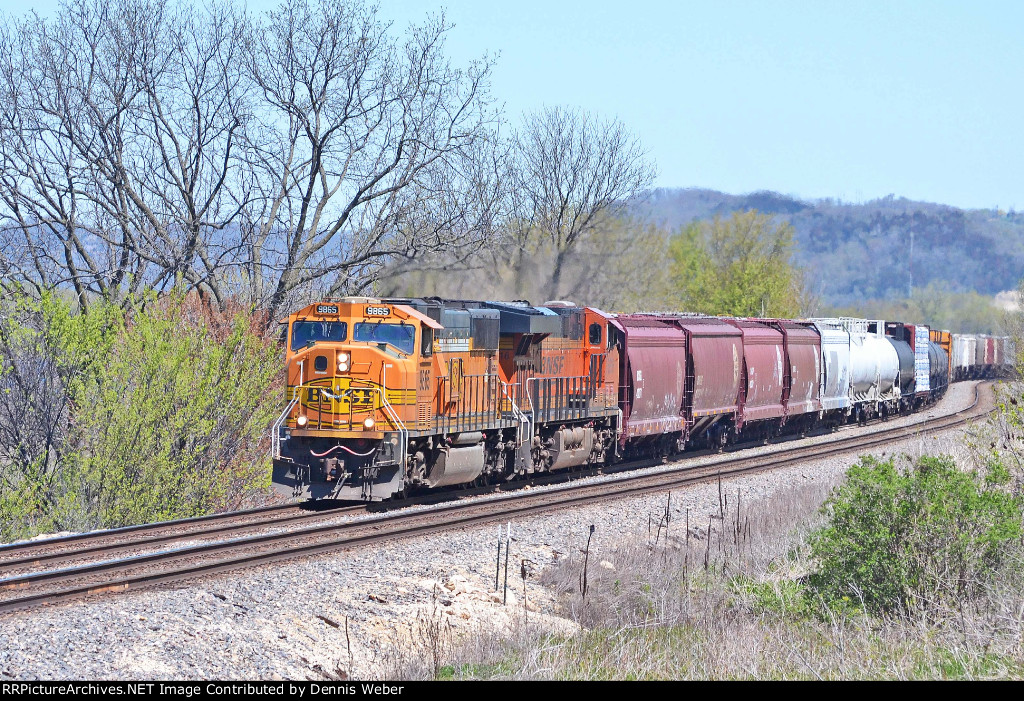BNSF 9866, BNSF's Aurora Sub.